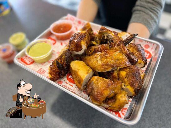 Menu at Pollo Pepe fast food, San Antonio