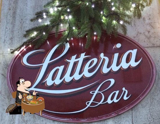 Menu da la nuova latteria caffè bar, Pino Torinese