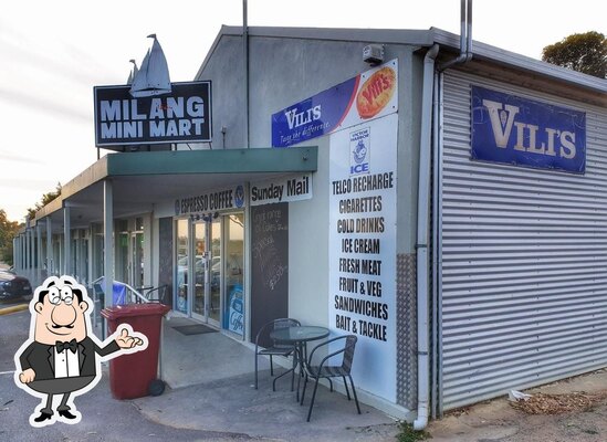 Menu at Milang Mini Mart, Milang