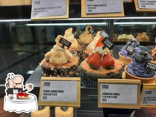 Menu at Paper Stone Bakery, Hong Kong, Tuen Lung St