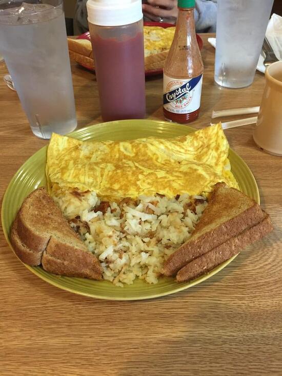 Menu at Berghoff's Cafe, Scott City