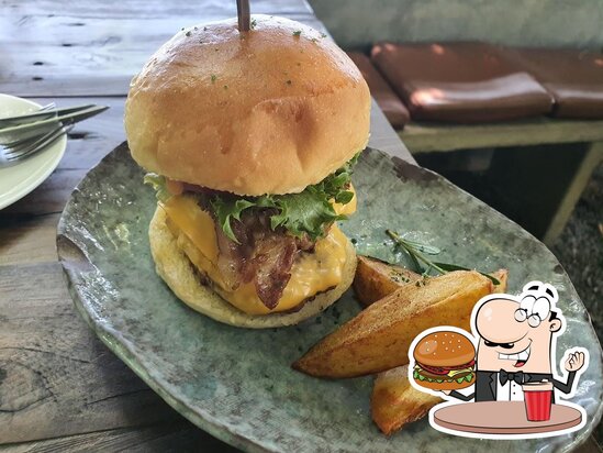 Menu at Blur-steak by Blur burger, Bang Phra