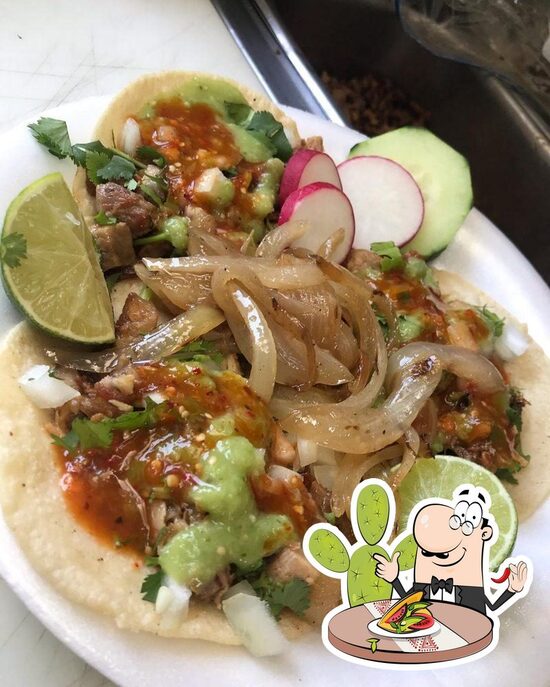Menu at Taqueria Los Perez restaurant, Riverside
