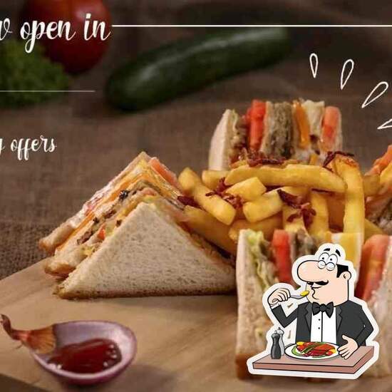 Menu at Mr. Sandwich, Kota