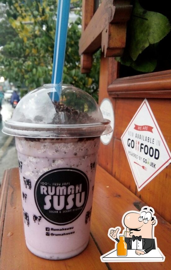Menu at Rumah Susu cafe, Malang