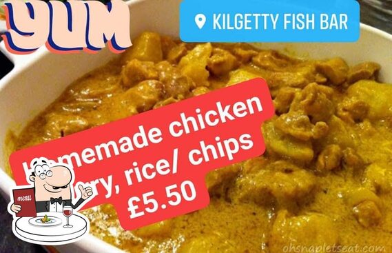 Menu at Kilgetty Fish Bar, Kilgetty