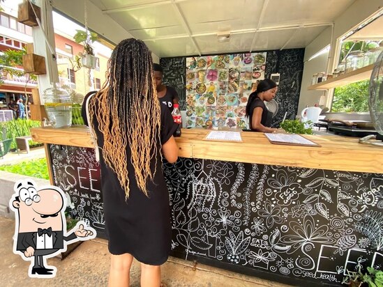 Menu at SEED health bar (Glen Ashley), Umhlanga