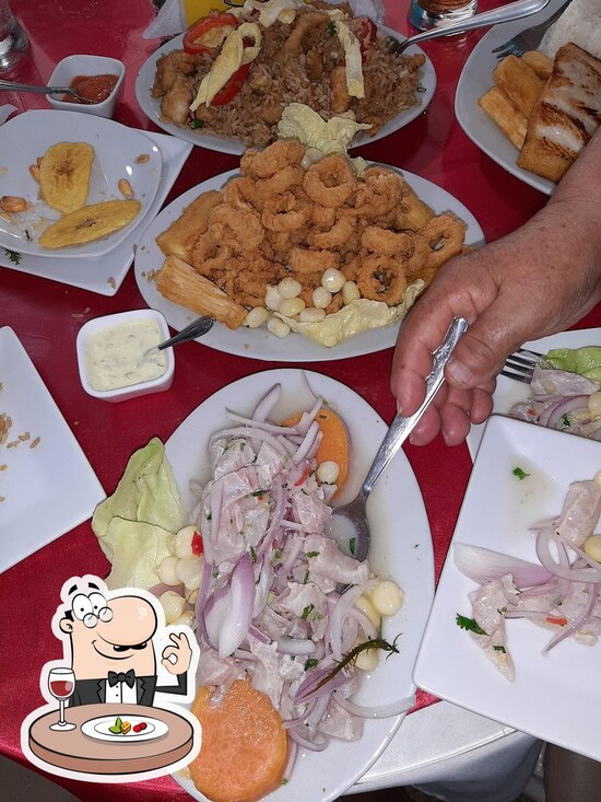 Carta del restaurante Cevicheria Manotas, Lima