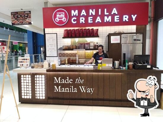Carta del postres Manila Creamery, Mandaluyong