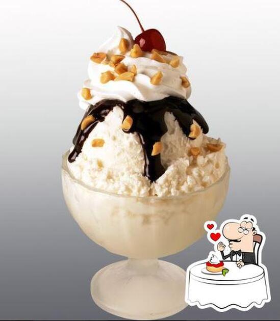 Menu at ice cream parlour,snowdrop, Kamareddy