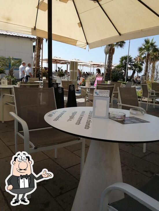 Menu at Italian coffee shop cafe, Loano