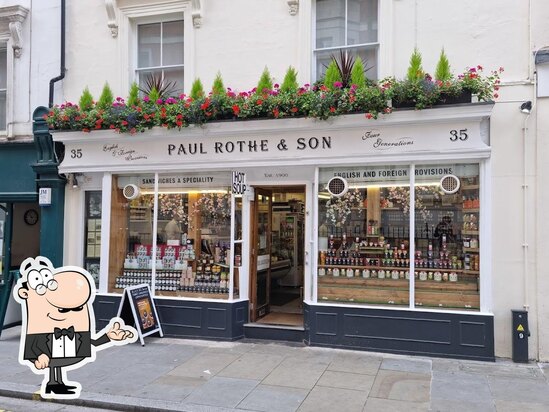 Menu at Paul Rothe & Son cafe, London