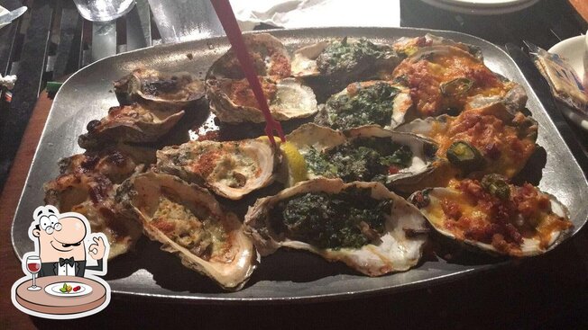 Menu at Wintzell's Oyster House restaurant, Orange Beach