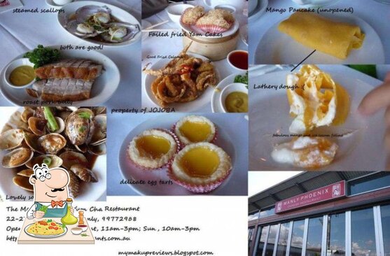 Menu at Manly Phoenix restaurant, Manly, 75 The Corso
