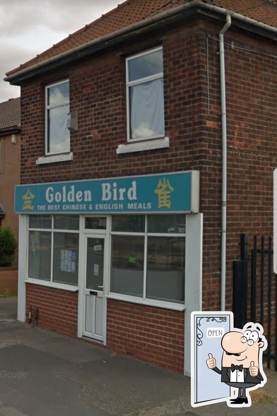 Menu at The Golden Bird fast food, Hartlepool