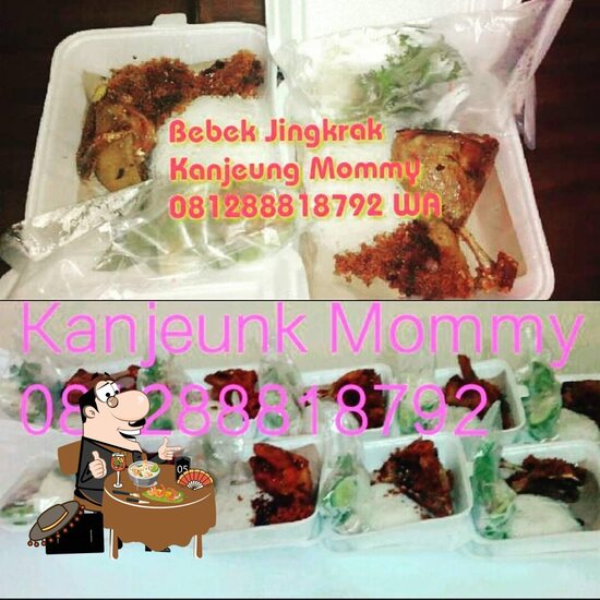 Carta del restaurante Kanjeunk Mommy Bebek Jingkrak, Yakarta Oriental