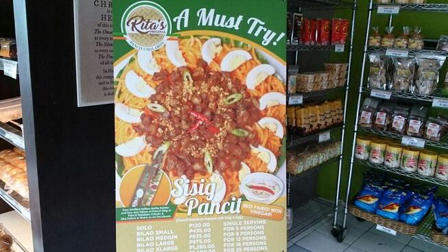 Menu at Auntie's Bread and Cake House, Marikina
