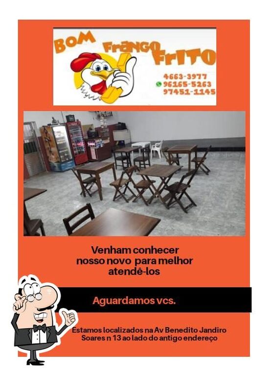 Carta del pub y bar Bom Frango Frito Cipó, Embu-Guaçu