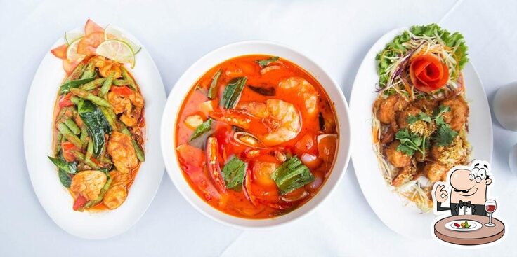 Menu at Heaven Entertainment, Pattaya City