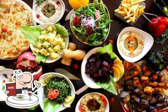Carta de Layaly Beirut Restaurant and Coffee Shop, Dubai, 34PX+R87 The ...
