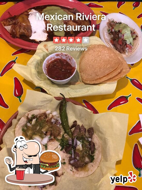 Menu at Mexican Riviera Restaurant, Torrance, Pacific Coast Hwy