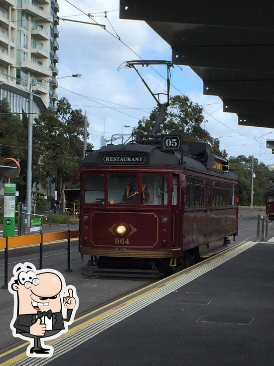 Menu at Colonial Tramcar Restaurant, South Melbourne