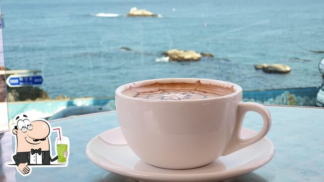 Menu at 커피1901 (coffee1901) cafe, South Korea