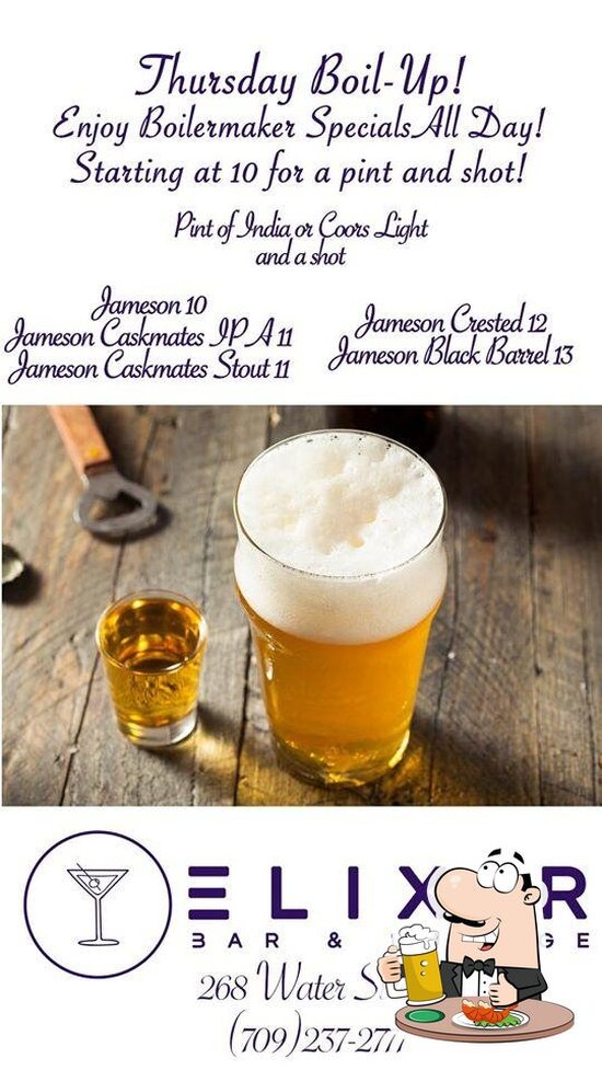 Elixir Bar & Lounge in St. John's - Restaurant reviews