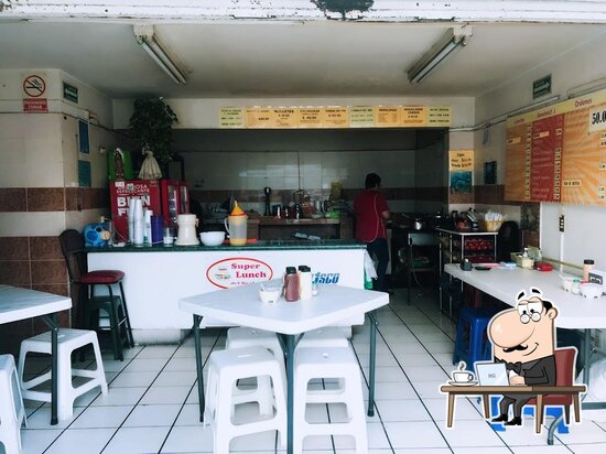 Menu at Super Lunch restaurant, Zapopan