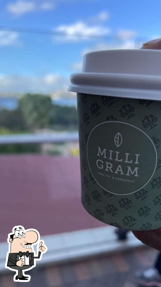 Menu at Cafe Milligram Birkenhead Point, Drummoyne, Roseby St