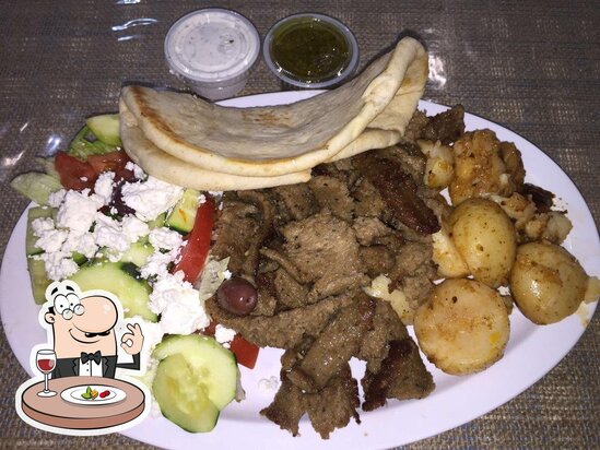Carta del restaurante Papa Cristo's Greek Grill, Los Angeles