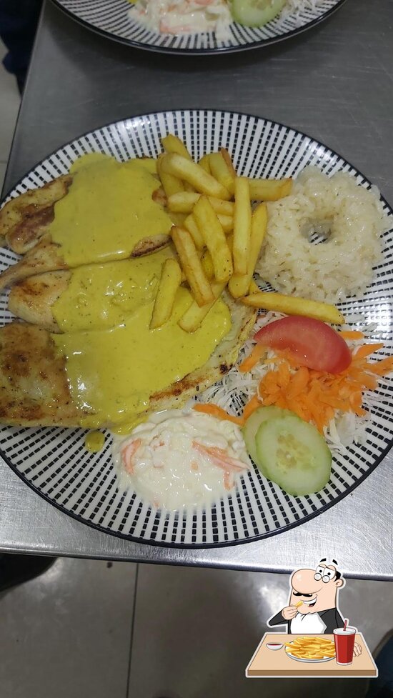 Menu at Musafir restaurant, Skopje