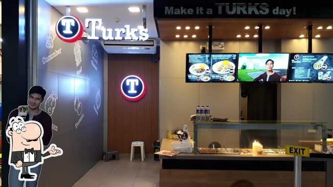 Menu at Turks Shawarma restaurant, Mandaluyong
