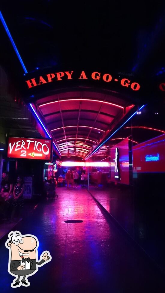 Menu at Happy A GoGo pub & bar, Pattaya City