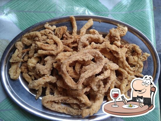 Menu at Sari rasa udang crispy, Pangandaran