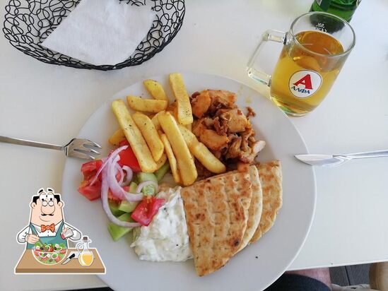 Menu at Faros Restaurant, Kardámaina