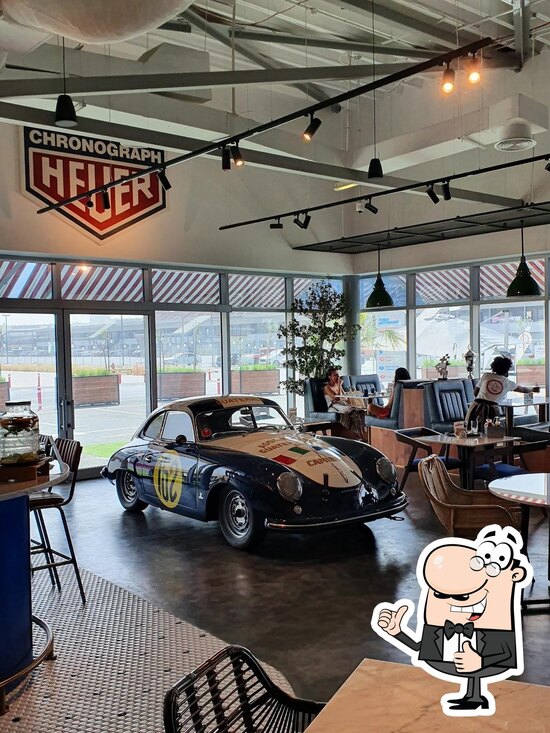 Menu at The CARS Cafe, Dubai