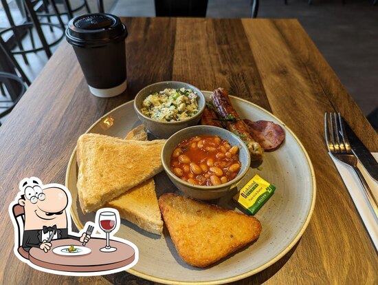 Menu at Three Brothers Cafe, Manchester