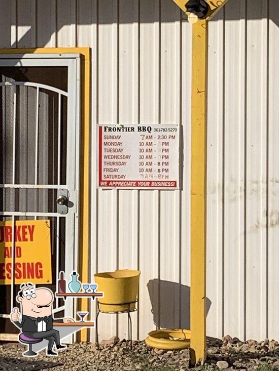 Frontier Bar B Que, Edna - Restaurant menu, prices and reviews