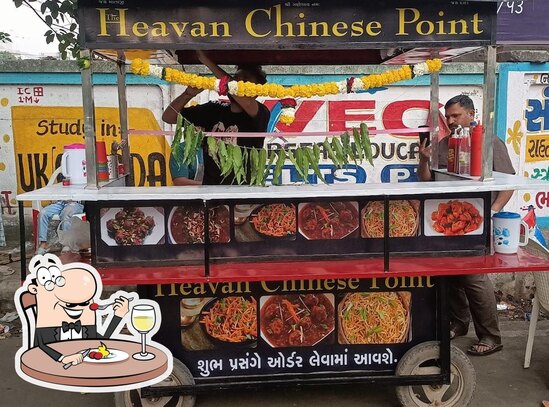 Menu at The Heaven Chinese Point, Surat