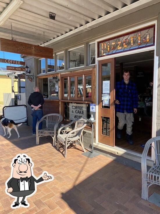 Carta del café The Potting Shed, Tenterfield