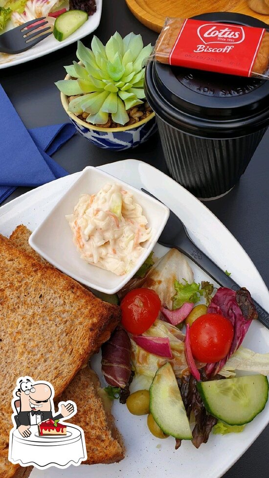 Menu at Coffee by the Arch cafe, Lincoln