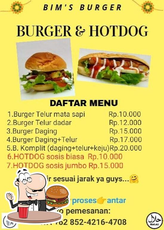 BIMS BURGER restaurant, Bitung - Restaurant reviews