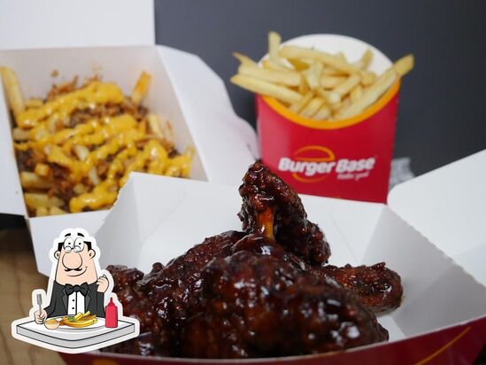 Menu at Burger Base restaurant, Ilford