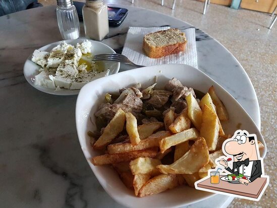 Menu at Καφέ Σινέ, Patras