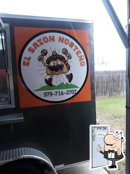 Menu at El Sazon Norteño restaurant, Giddings