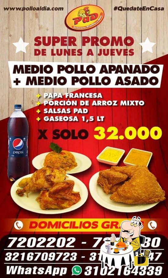 Pollo al Día, Pasto - Menú del restaurante, precios y reseñas