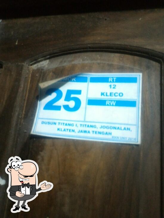 Menu at Messy restaurant, Klaten