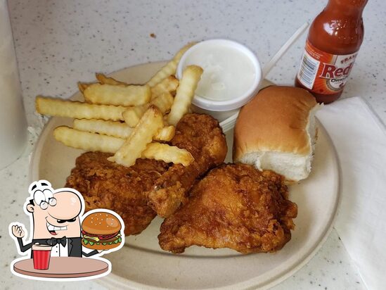 Menu at Maryland Fried Chicken restaurant, Plant City