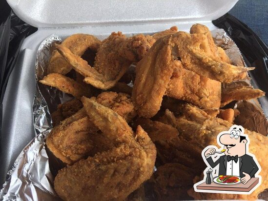 Menu at Ambassador Fish and Chicken fast food, Newark, 139 Clinton Ave